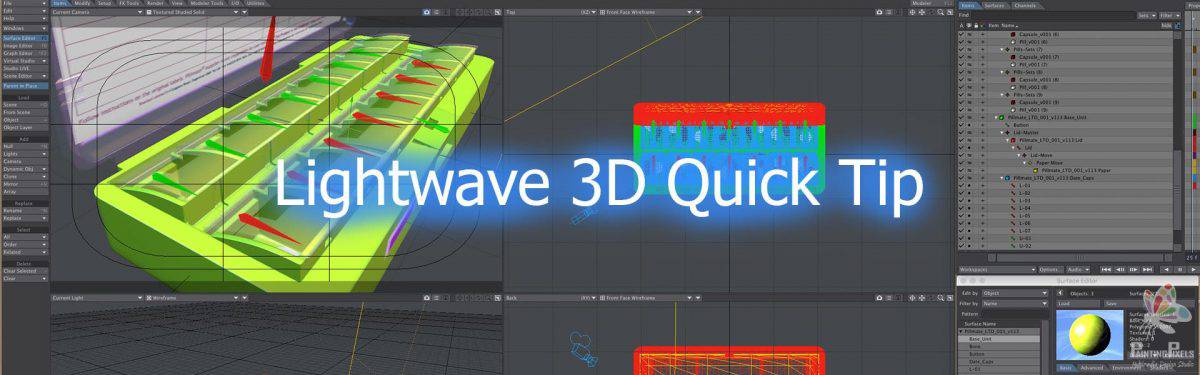 Lightwave 3D – Rendering Differences – Quick Tip | Ipswich