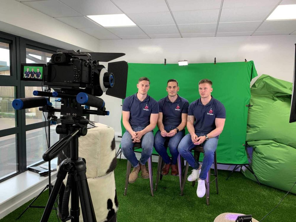 Green Screen Filming Day at the Shout About Suffolk Studio