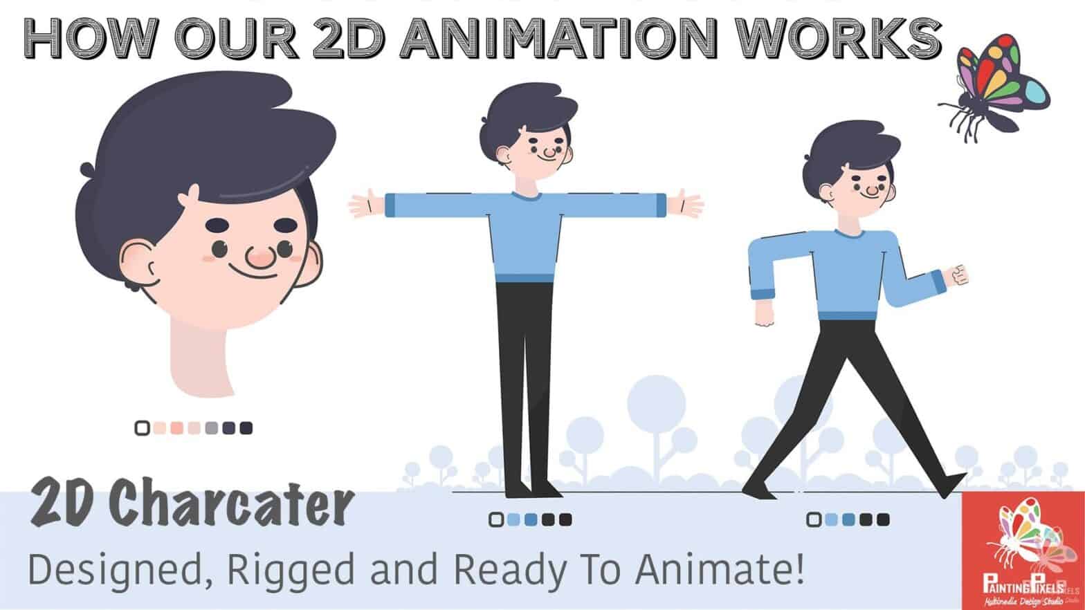 2D Animation – Painting Pixels | Full Service Digital Marketing Agency